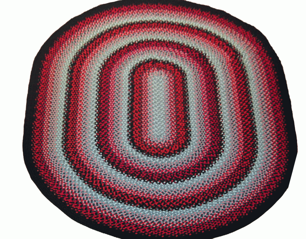 7' Round Wool Braided Rug - Country Braid House