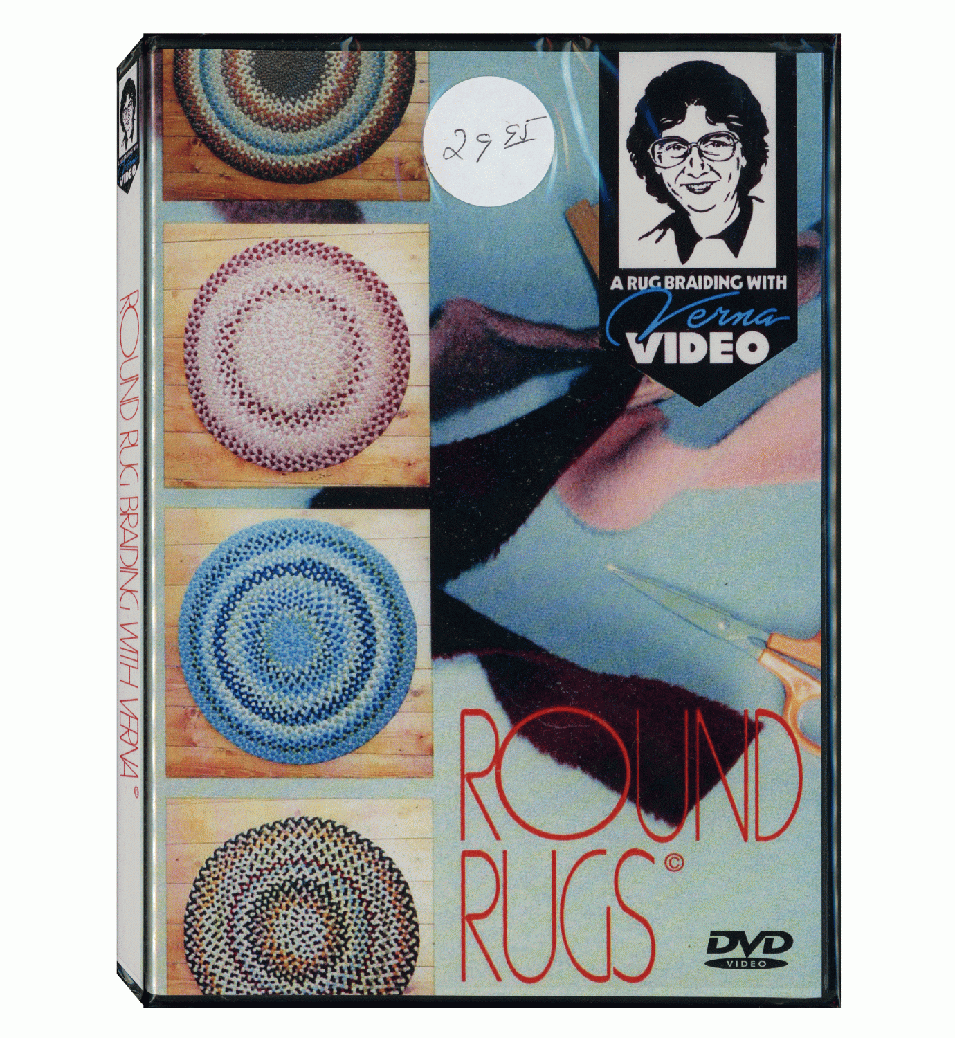 Round Rug Braiding" DVD Verna Cox - Country Braid House