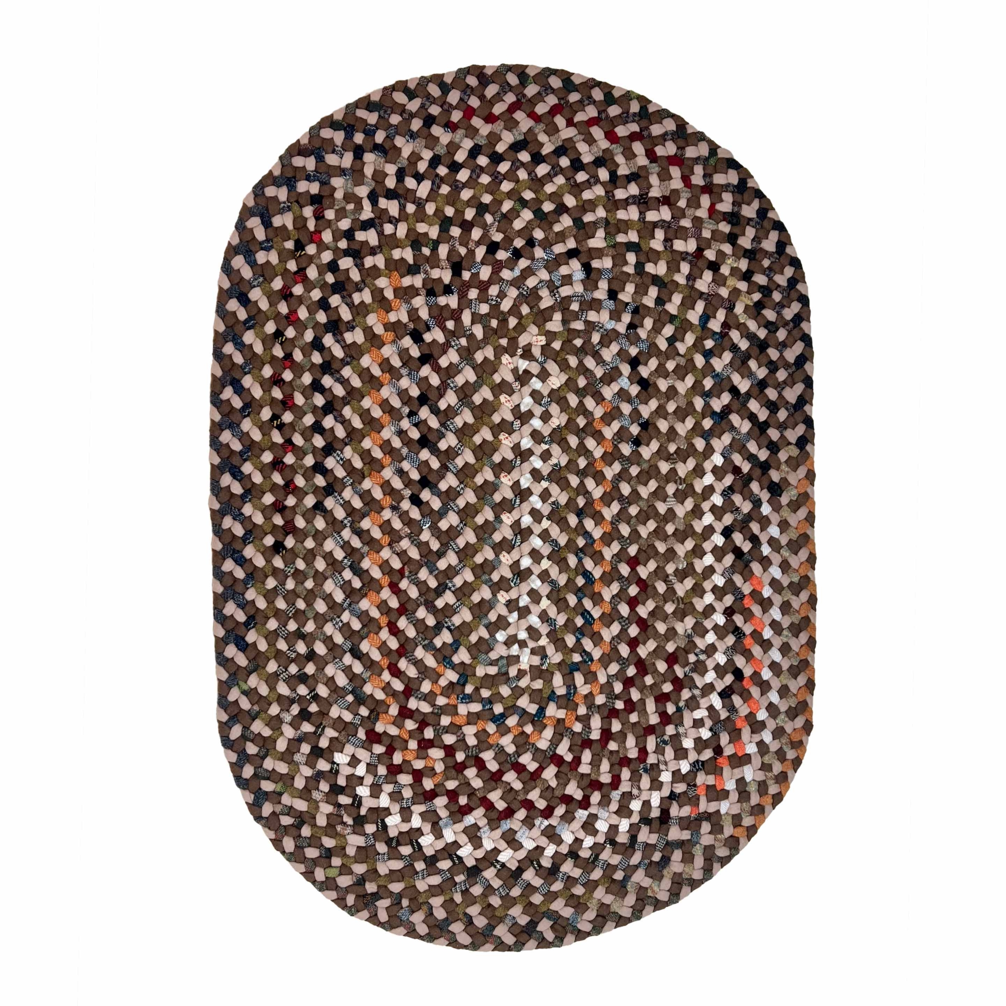 2′ x 3′ – 3' x 5' Braided Rugs - Authentic Handcrafted Wool Cloth